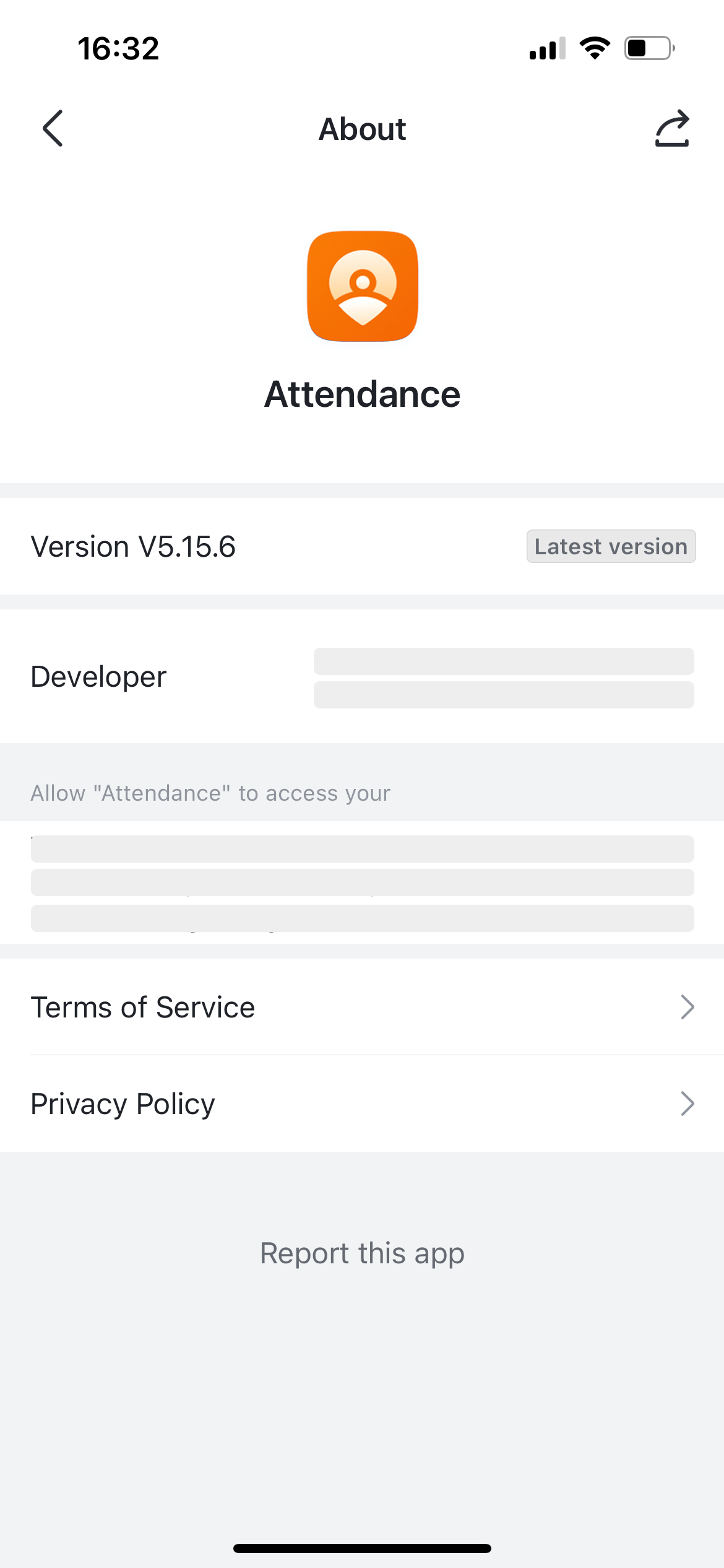 Admin | Update Attendance app