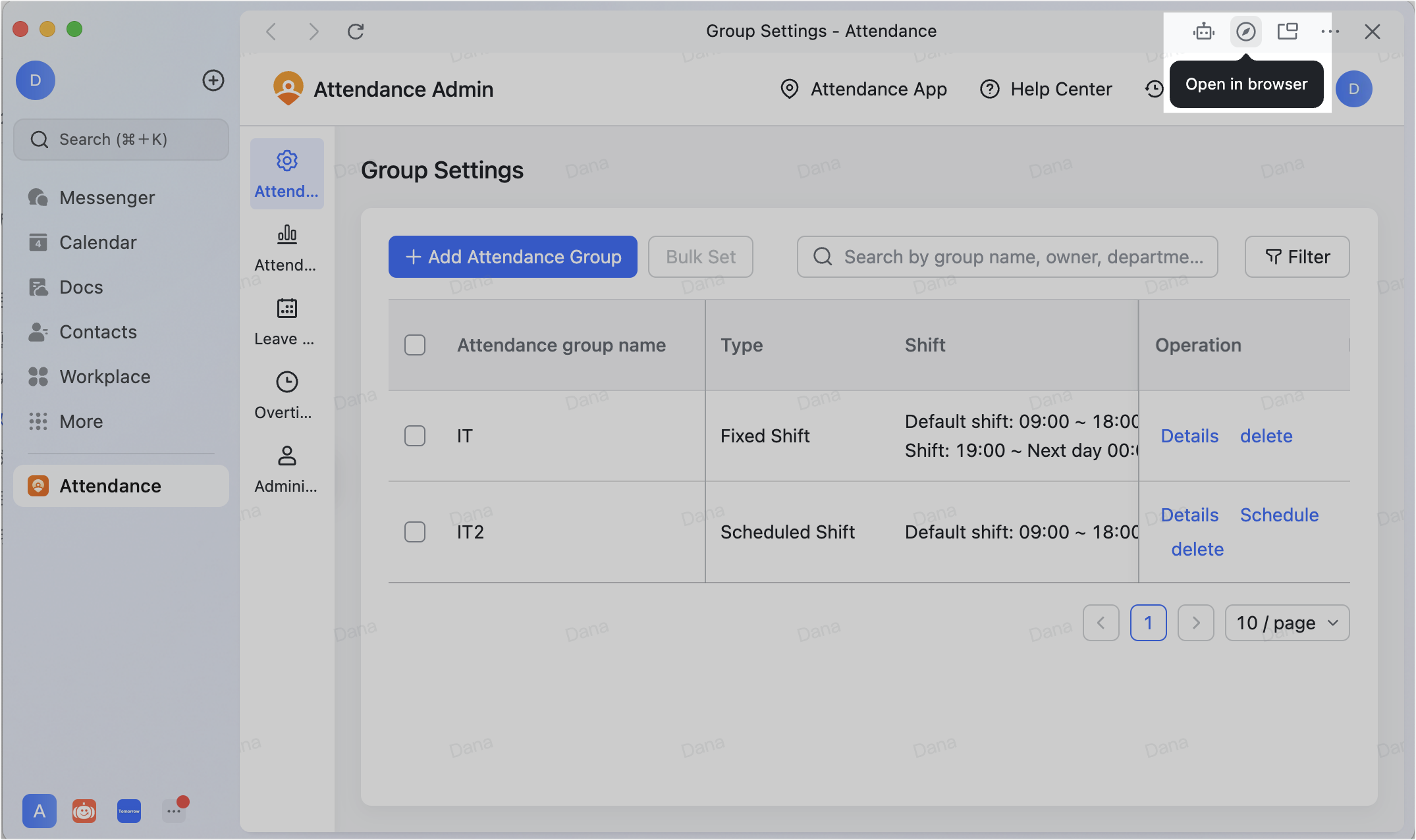 Troubleshooting Attendance Admin