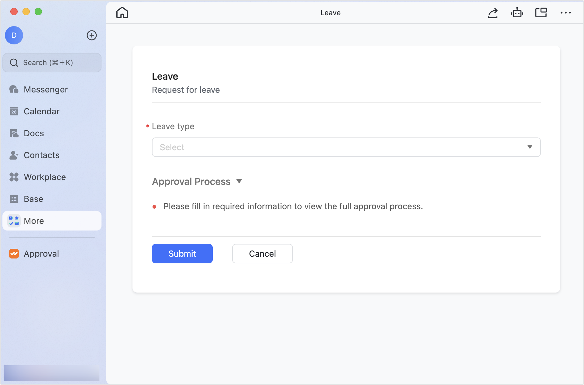 Get started with requesting approval