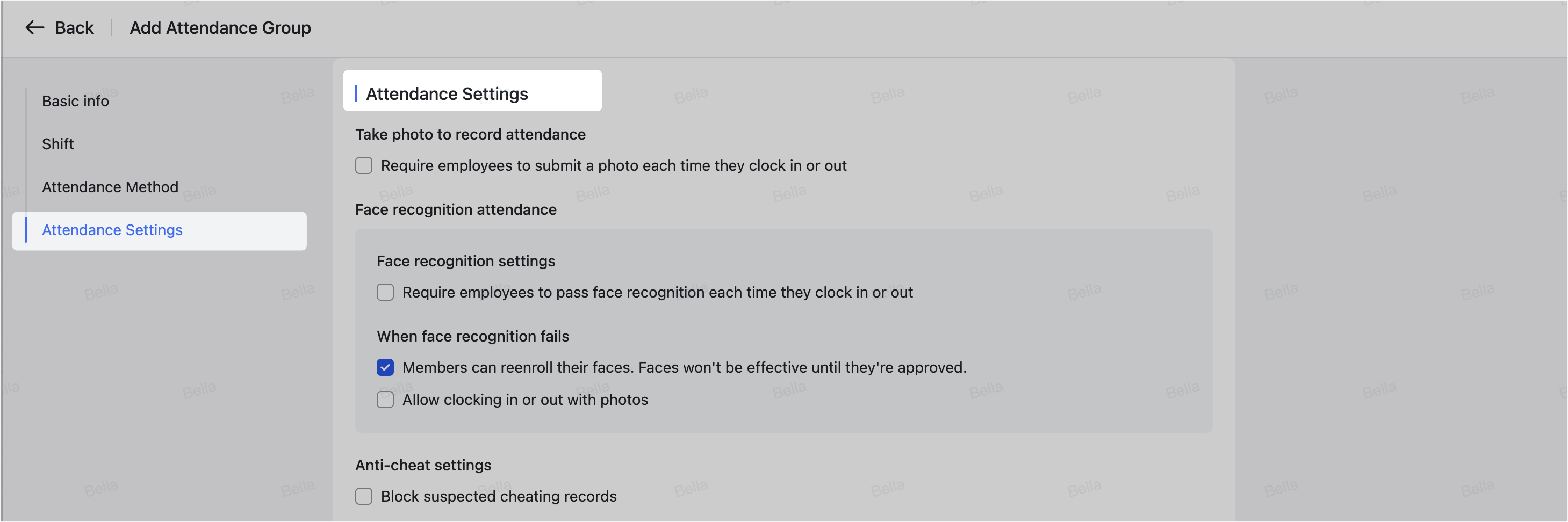 Admin | Set up anti-cheating rules for Attendance