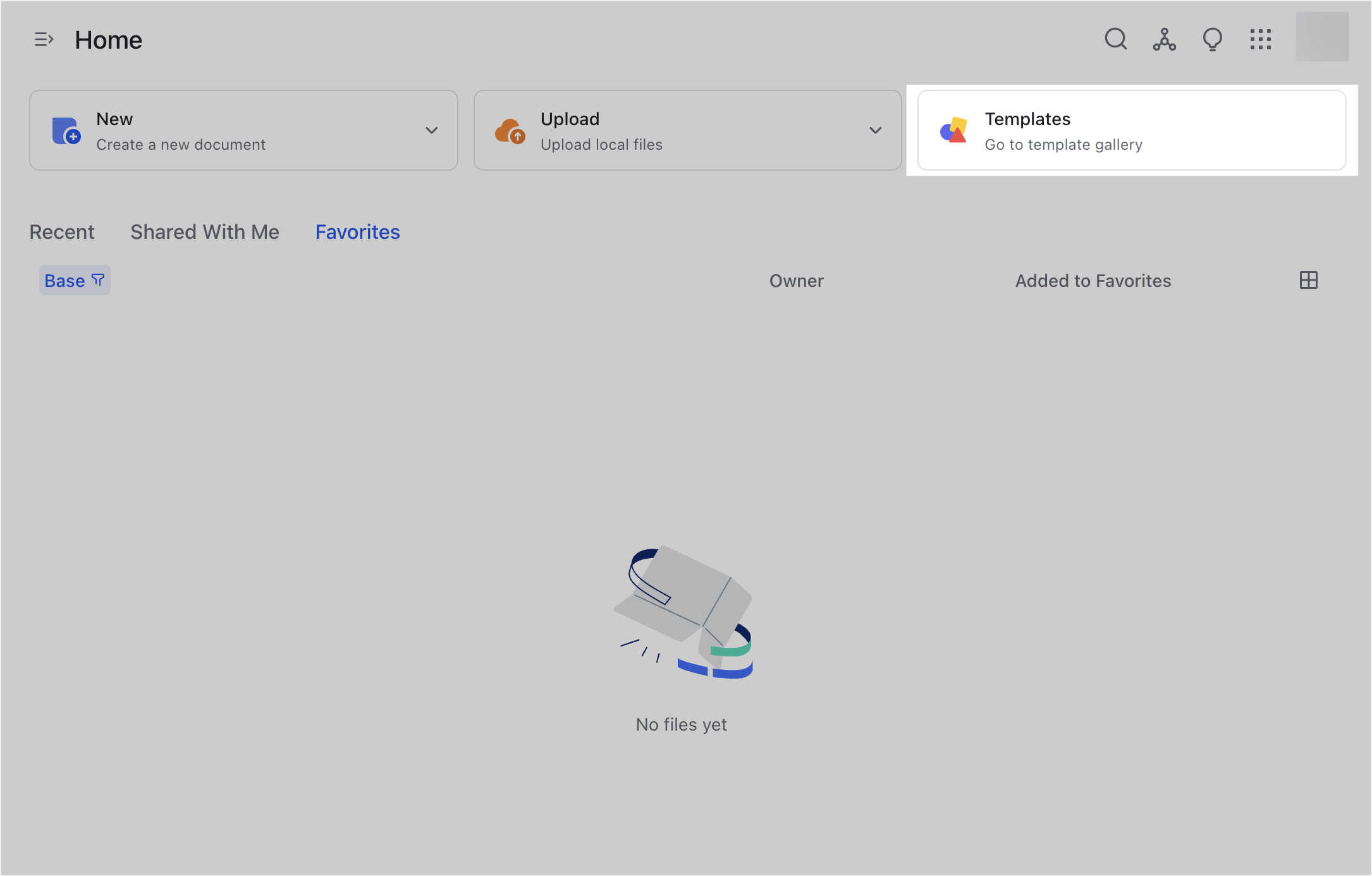 Use custom templates