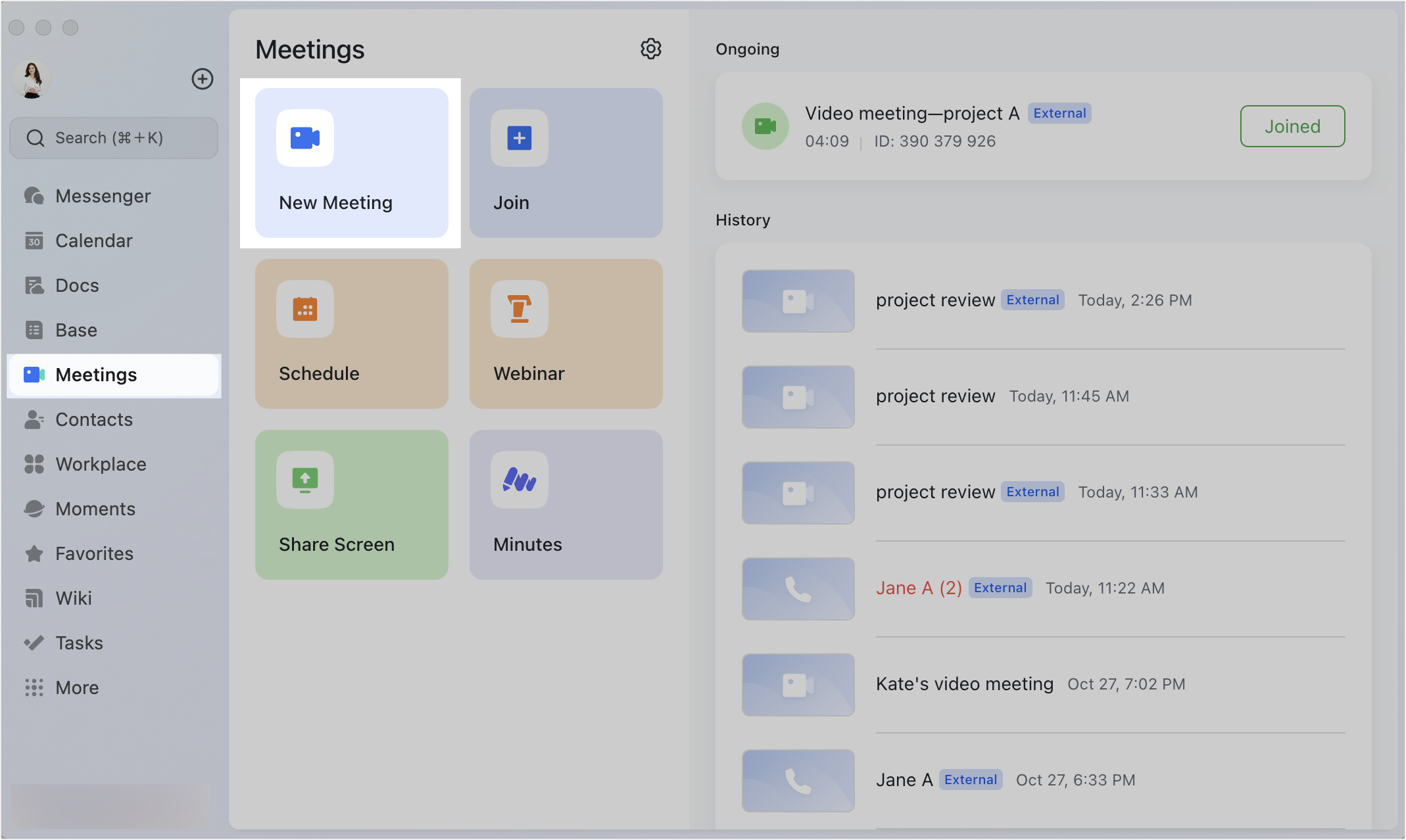 Get started with Feishu Meetings