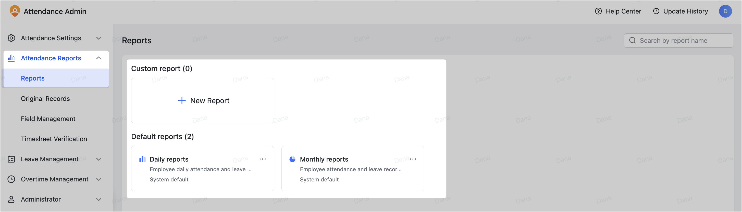 Admin | View member overtime data
