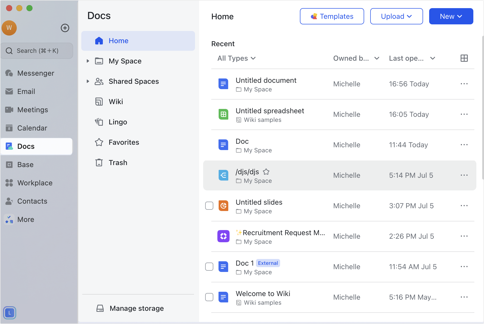Get started with Feishu Docs