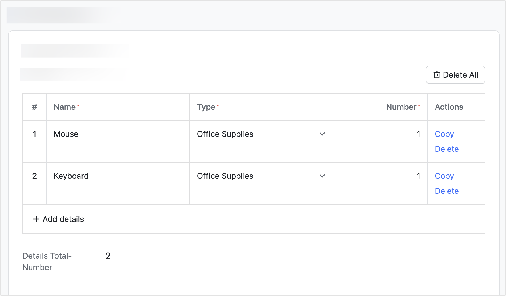 Paste content into tables in approvals
