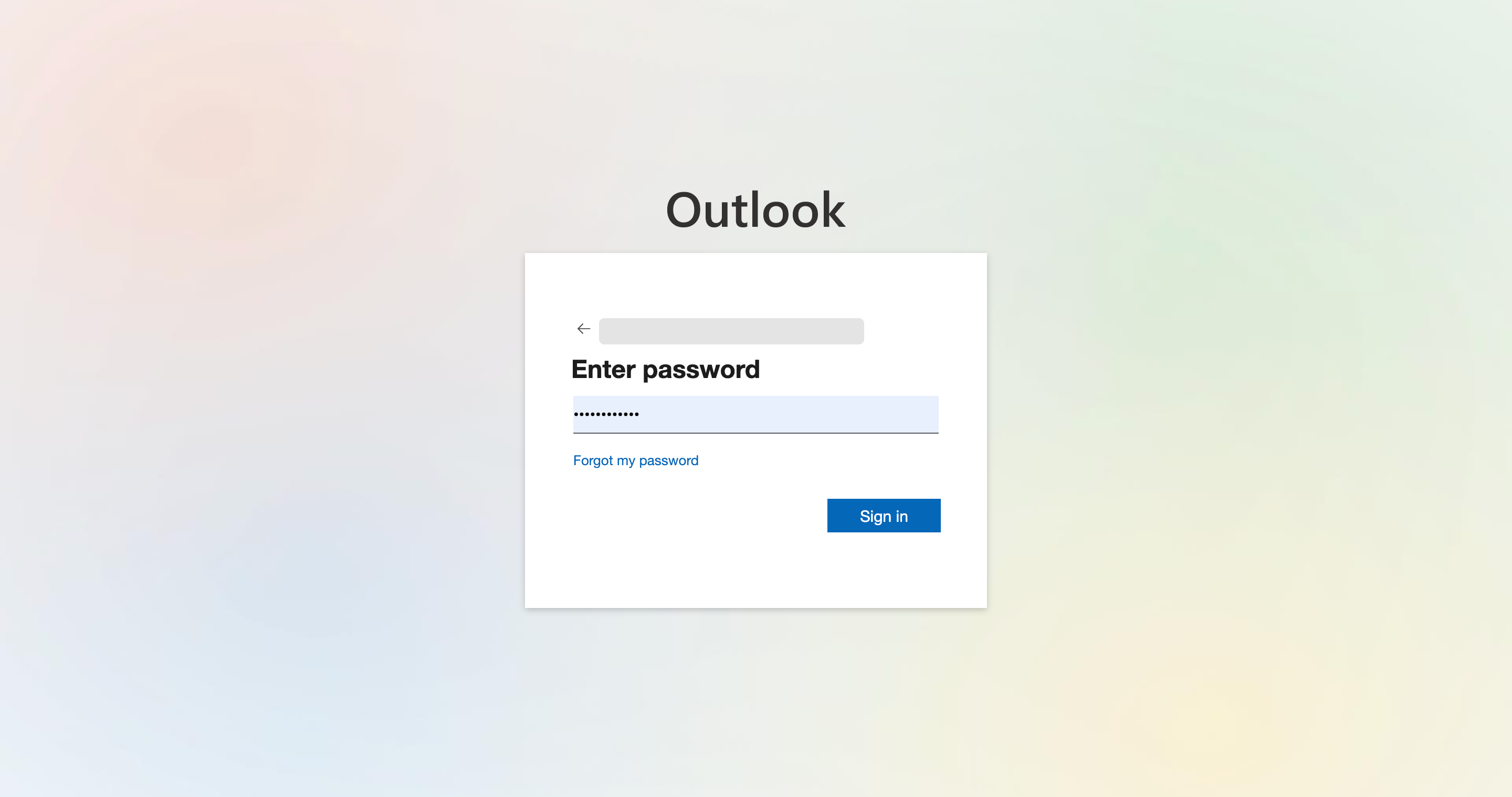 Admin | Configure authorized account on Outlook admin console